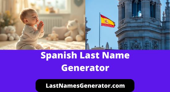 Spanish Last Name Generator - Free Last Names Generator